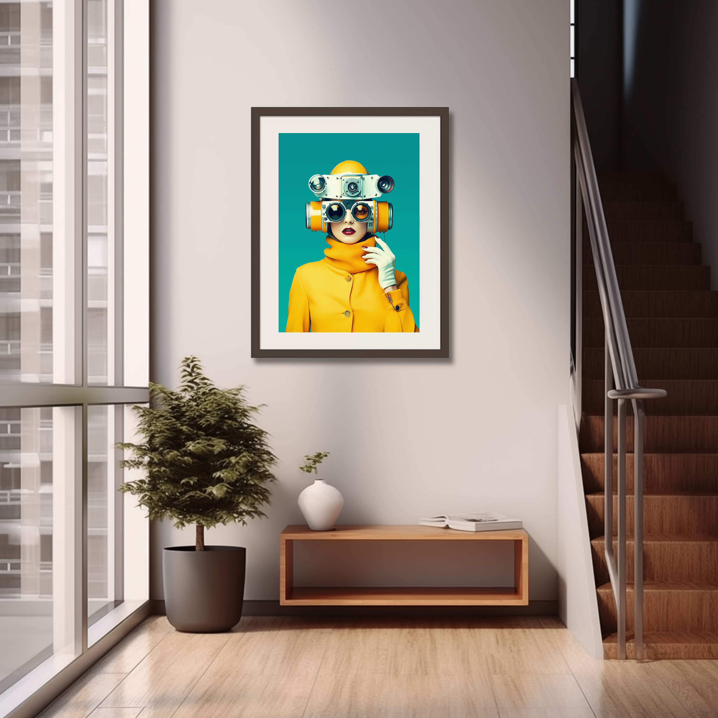 Digital Download – Sci-fi Poster – Wall Poster – Retro Futurism Wall ...