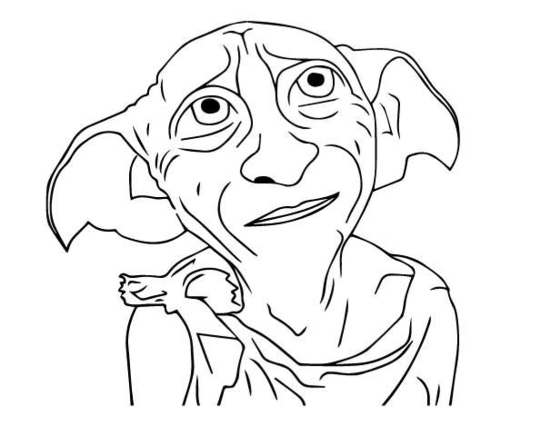 House-elf Dobby Vector Illustration - Etsy