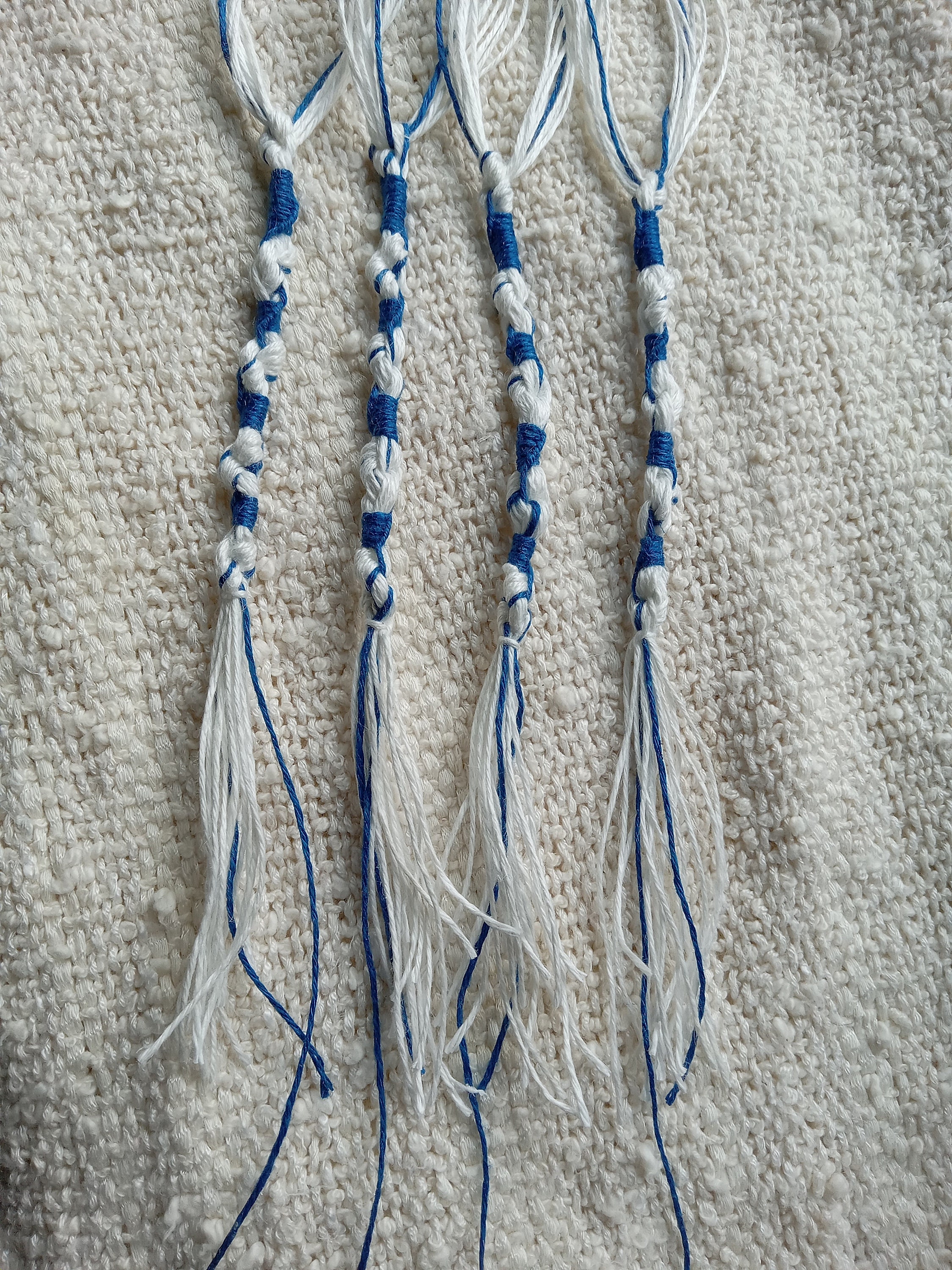 100% Linen Made to Order Tzitzit/biblical Fringe/israelite/grafted In ...