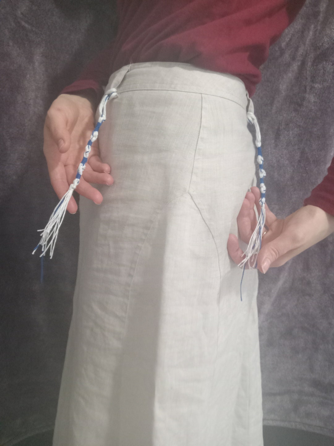 100% Linen Made to Order Tzitzit/biblical Fringe/israelite/grafted In ...