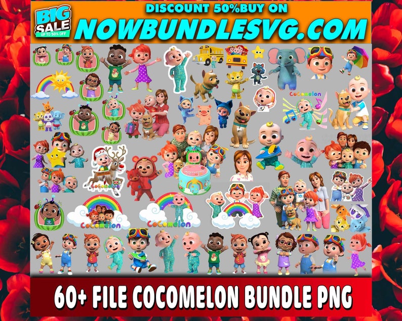 700 File Cocomelon Svg Cocomelon Svg Bundle for Cricut - Etsy