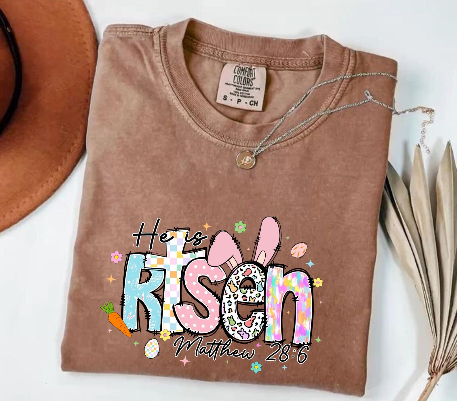 He is Risen Shirt, Easter Gift, Jesus Easter Shirt, Christian Easter ...