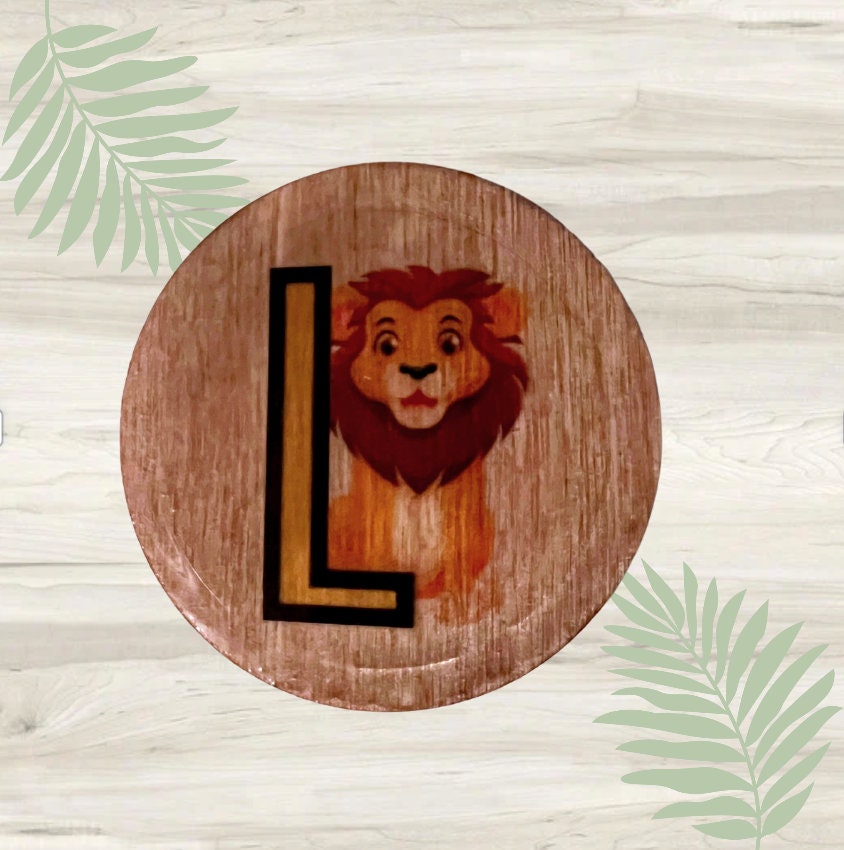 Alphabet Wooden Magnets Capital Letters 26 Pieces Toddler Education ...