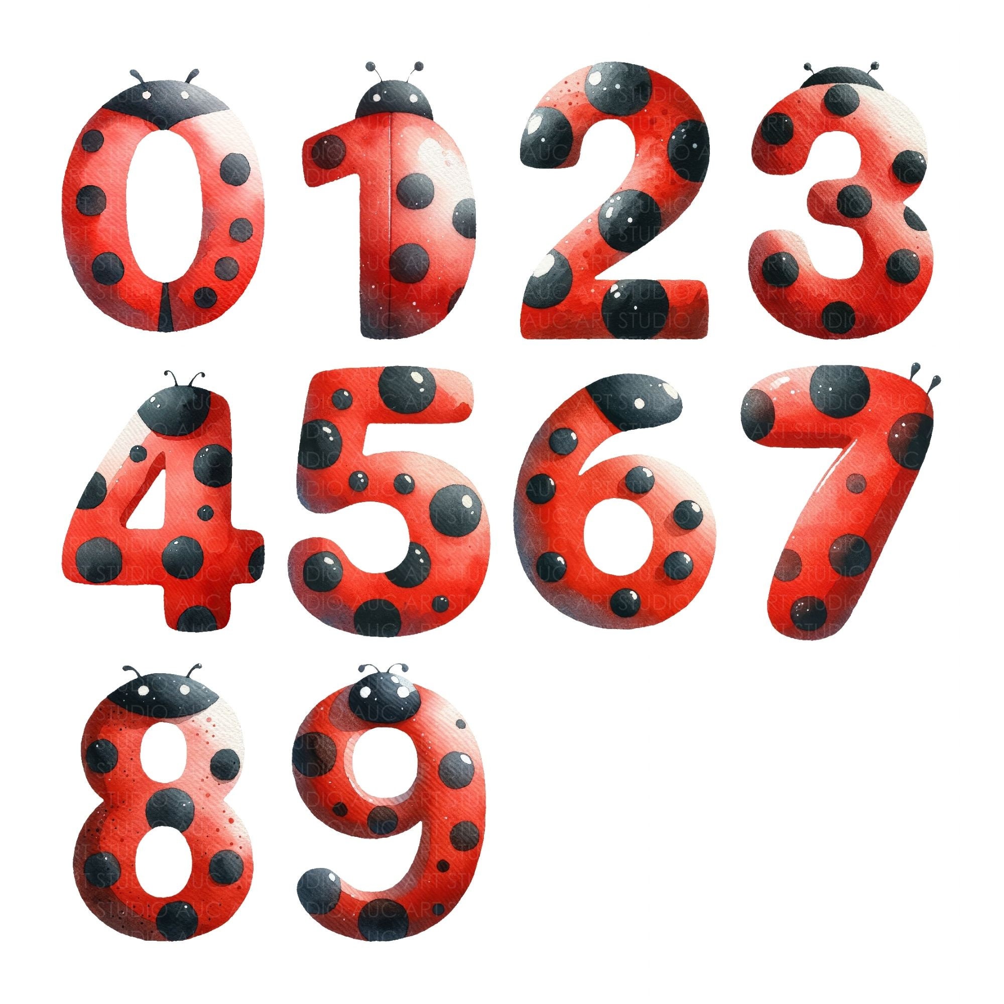 48 Ladybug Alphabet Clipart , Ladybug Number, Ladybug Clipart Png, Love ...