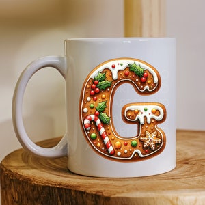 Christmas Alphabet 74 Png File Bundle, Clipart Christmas Png, Font Png ...