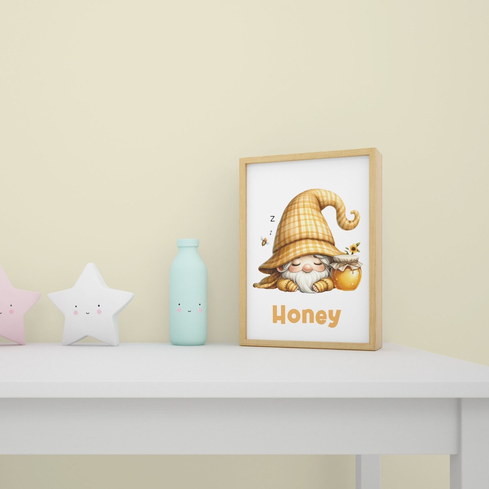 50 Watercolor Honey Bee Gnomes Clipart, Bee Gnome Clipart, Watercolor ...