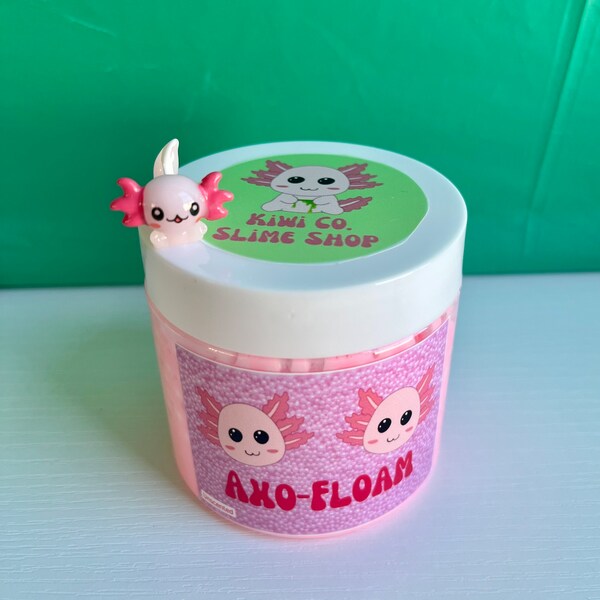 Axolotl Slime - Etsy