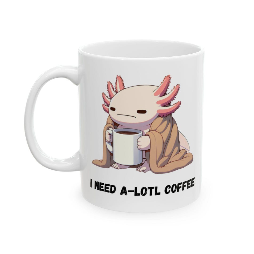 Axolotl Lover Ceramic Mug Gift - Etsy