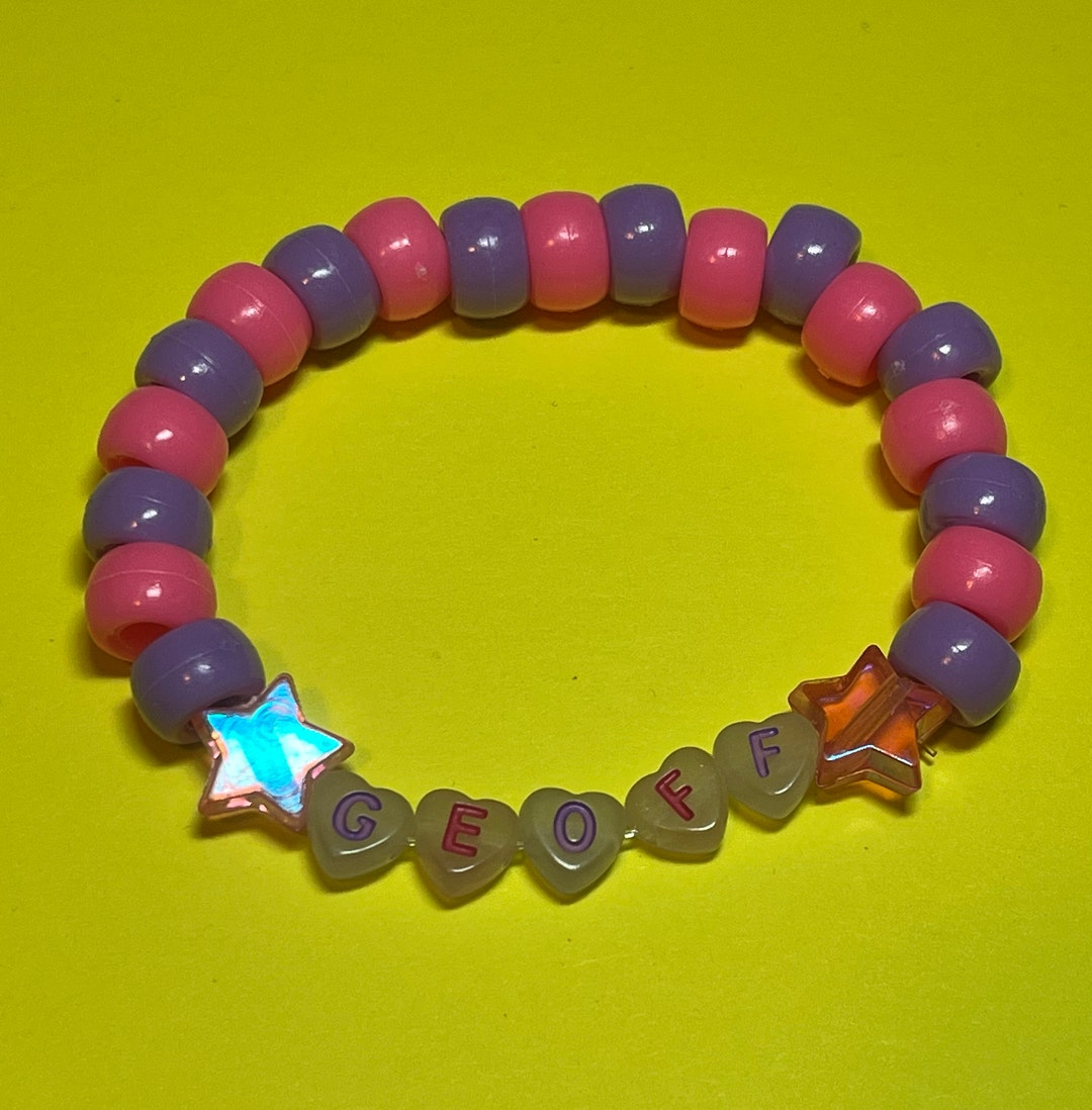 GEOFF Waterparks Guitarist Friendship Bracelet - Etsy