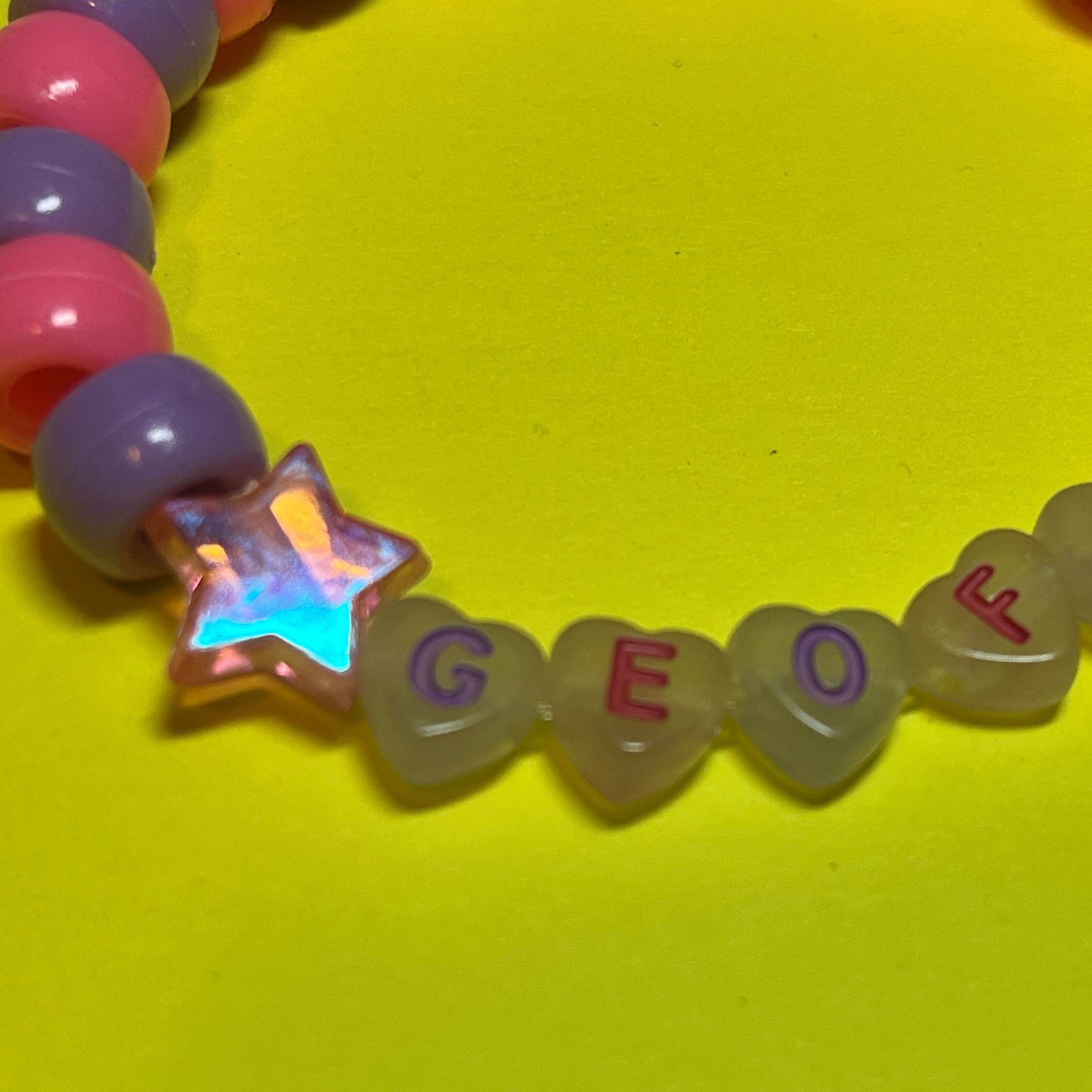 GEOFF Waterparks Guitarist Friendship Bracelet - Etsy