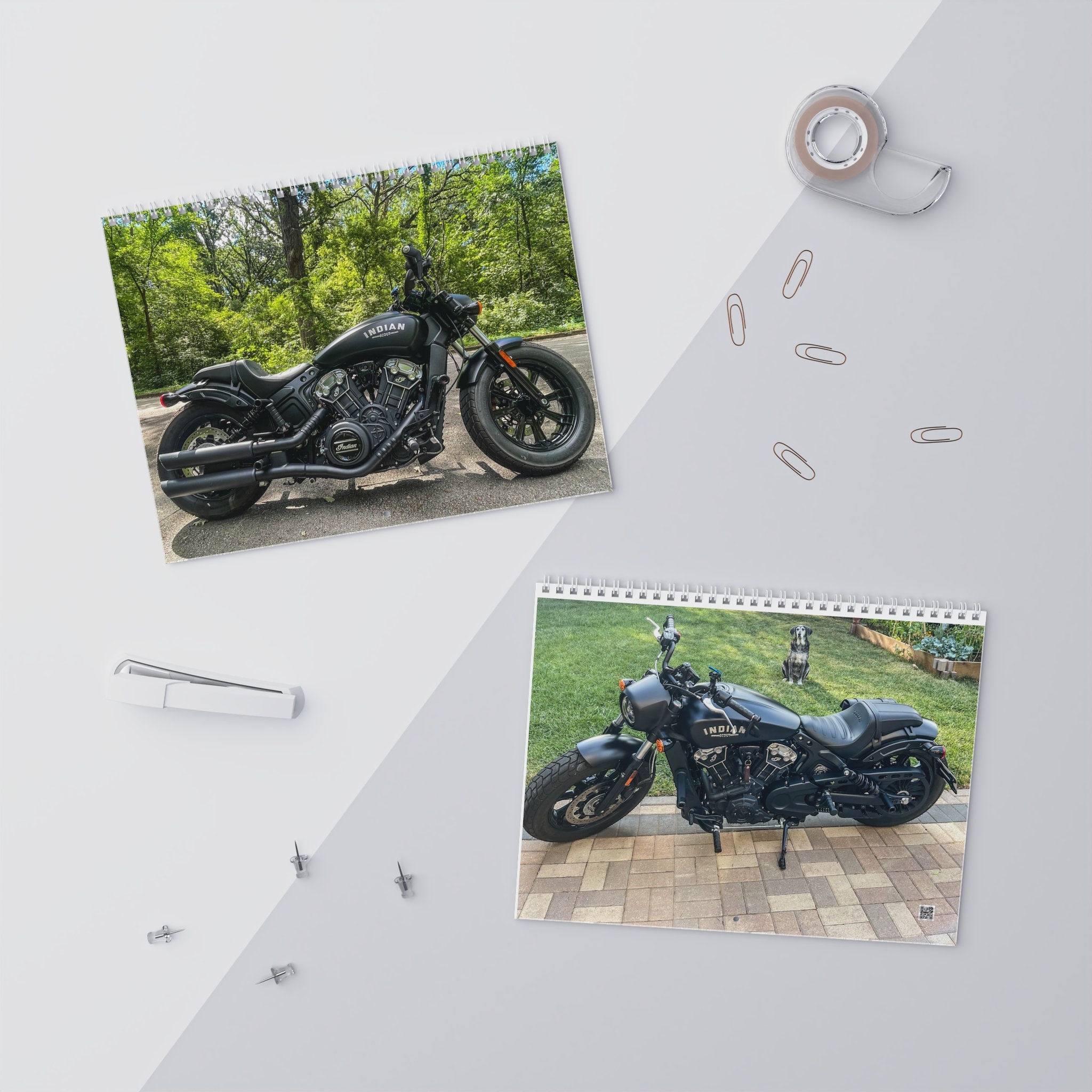 Bobber Beauties: A Year of Timeless Rides, Standard Wall Calendar 2024 ...