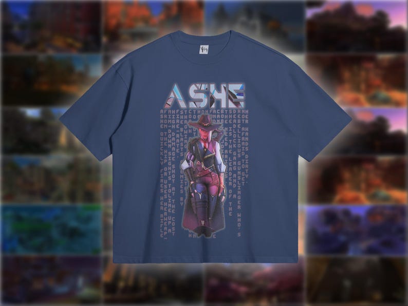 Overwatch Ashe Gaming Tee. Overwatch 2 Ashe Main Shirt. Gift for ...