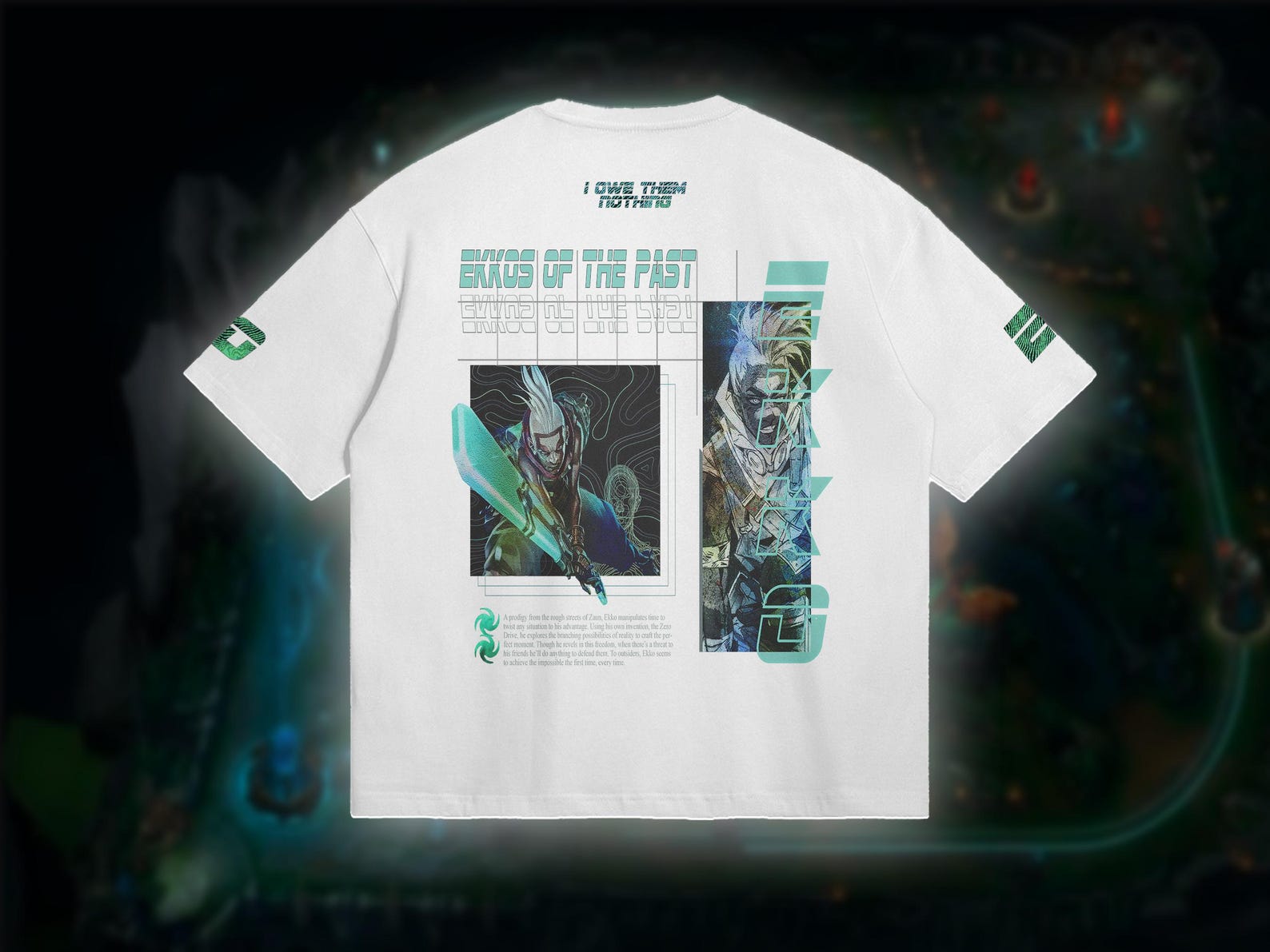 Ekko League of Legends Tshirt. Young Glitch Comfy Ekko Main Shirt. Ekko ...