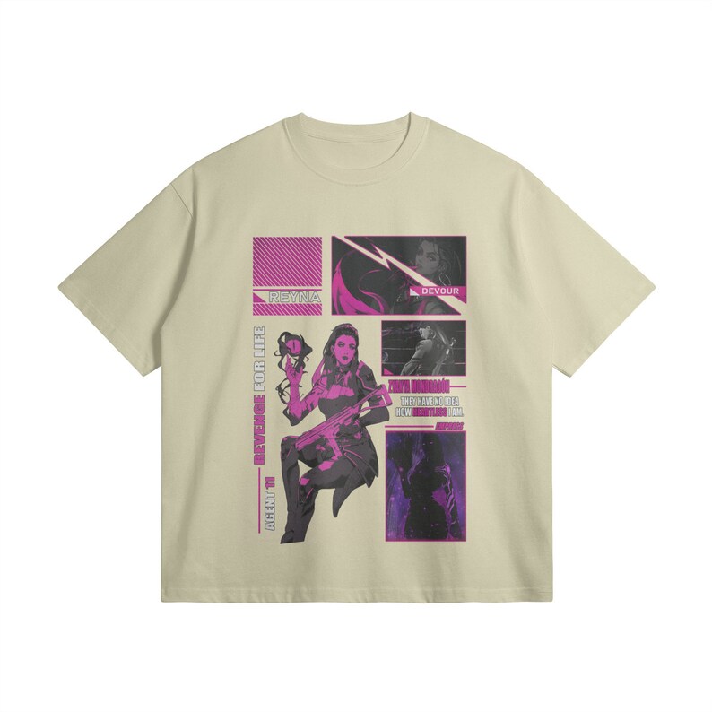 Valorant Reyna Main Tshirt. Valorant Agent 11 Game Shirt. Zyanya Online ...