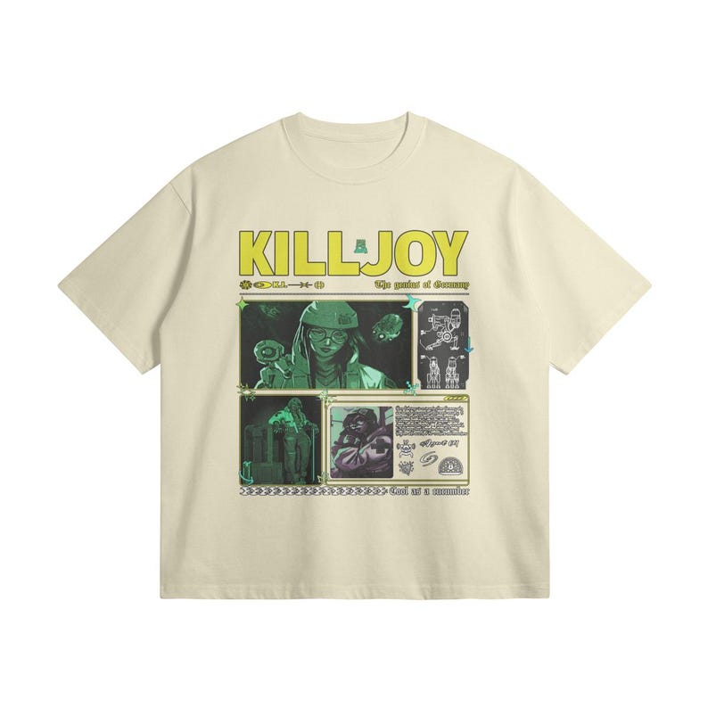 Valorant Killjoy Main Tshirt. Shooting Games Tees. Riot Games Shirt ...