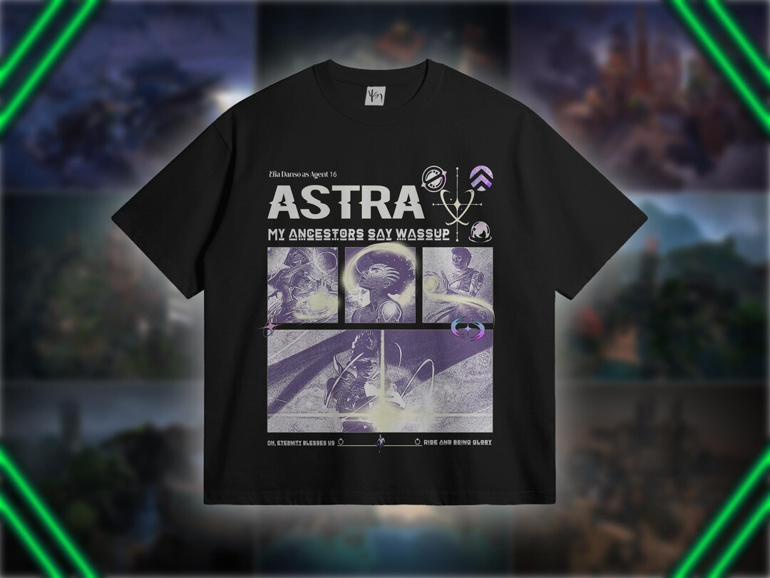 Valorant Astra Main Tshirt. Valorant Controller Shirt Gift. Gamer ...