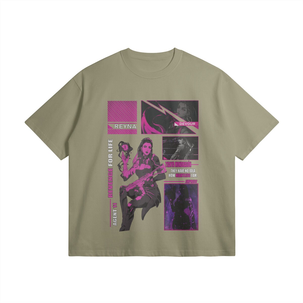 Valorant Reyna Main Tshirt. Valorant Agent 11 Game Shirt. Zyanya Online ...