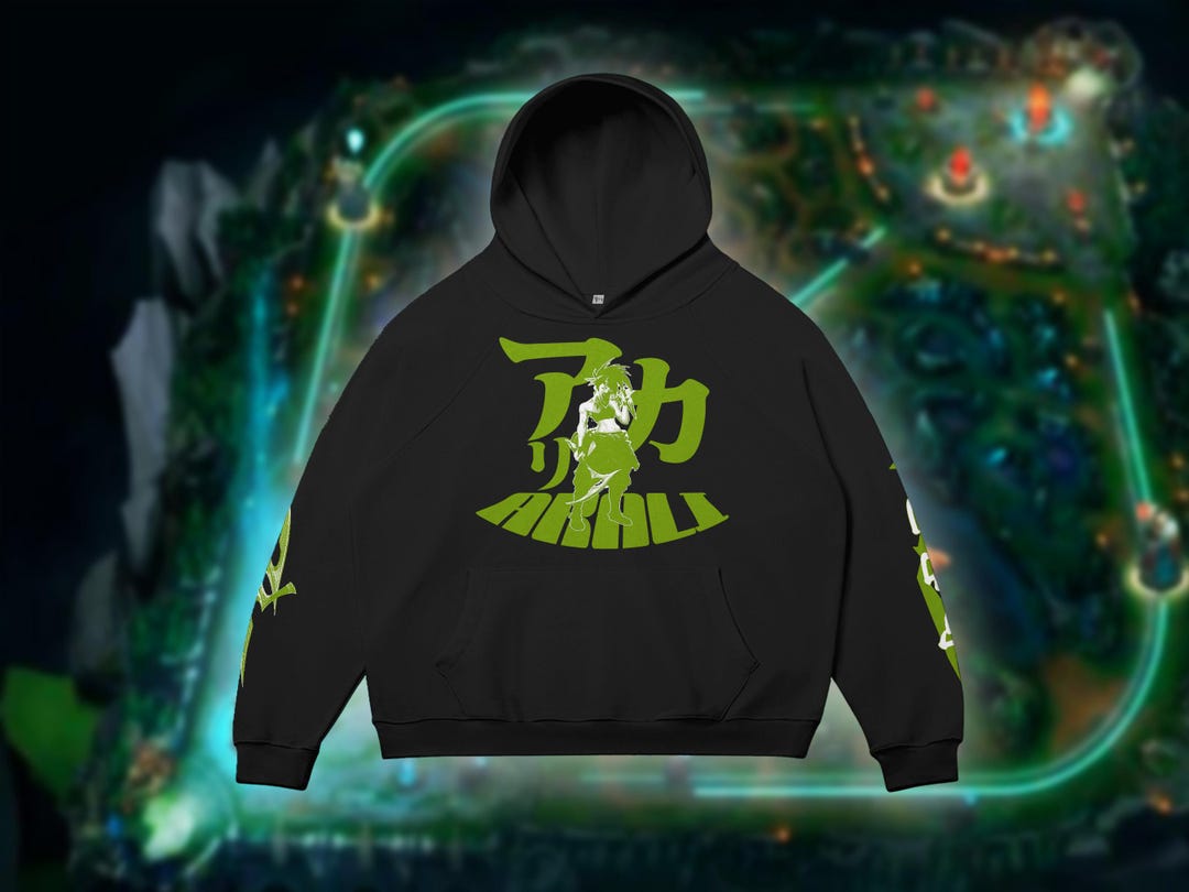 Akali League of Legends Hoodie. Little Leaf Akali Hoodie. Christmas ...