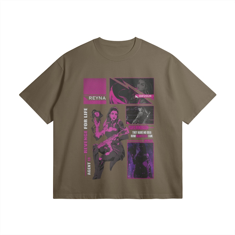Valorant Reyna Main Tshirt. Valorant Agent 11 Game Shirt. Zyanya Online ...