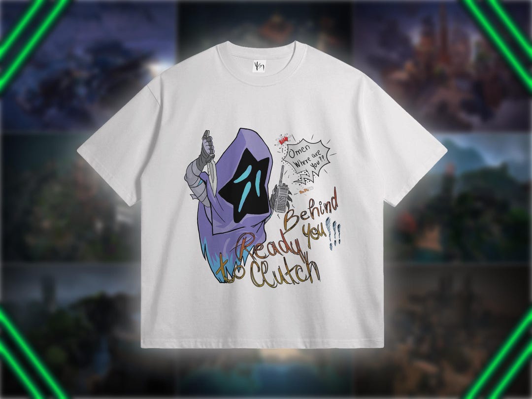 Funny Valorant Omen T Shirt. Omen Meme Tee. Funny Gaming Shirt. Gamer ...