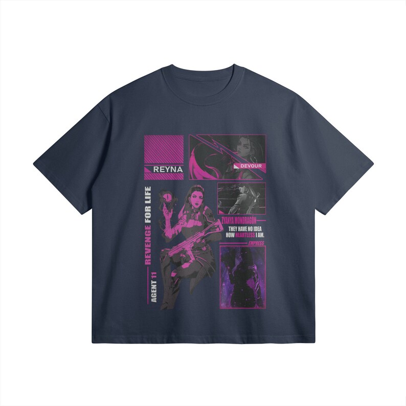 Valorant Reyna Main Tshirt. Valorant Agent 11 Game Shirt. Zyanya Online ...