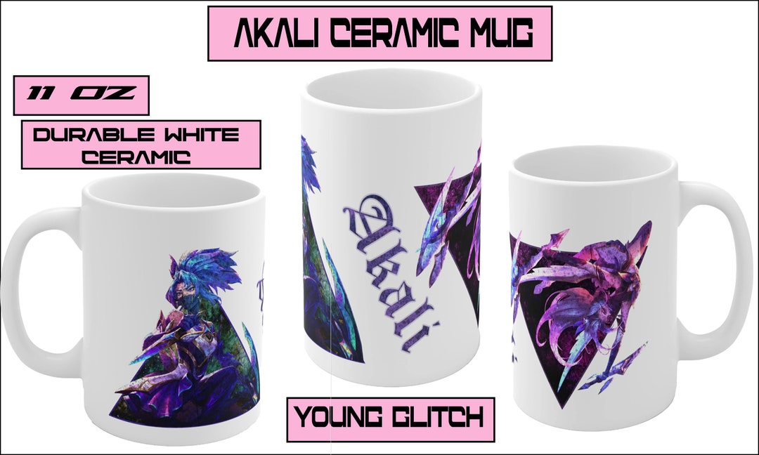 Akali Ceramic Mug. League of Legends Akali. Star Guardian Akali Mug ...