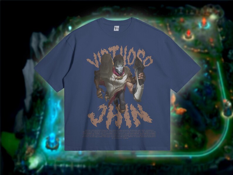 Jhin League of Legends Tshirt. Teenager Shirt Gift. Comfy Lol Tee for ...