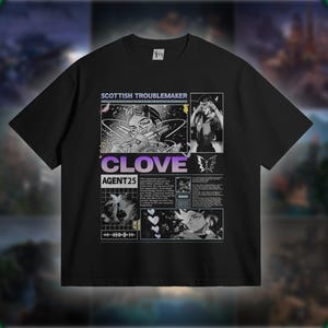 Valorant Clove Main Tshirt. Valorant Clove Controller Shirt Gift. Gamer ...