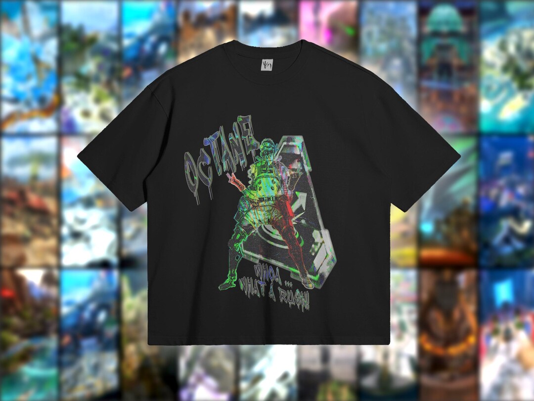 Octane Apex Legends Shirt. Oversize Apex T Shirt. Apex Heirloom Gifts for Teenagers. Videogame ...