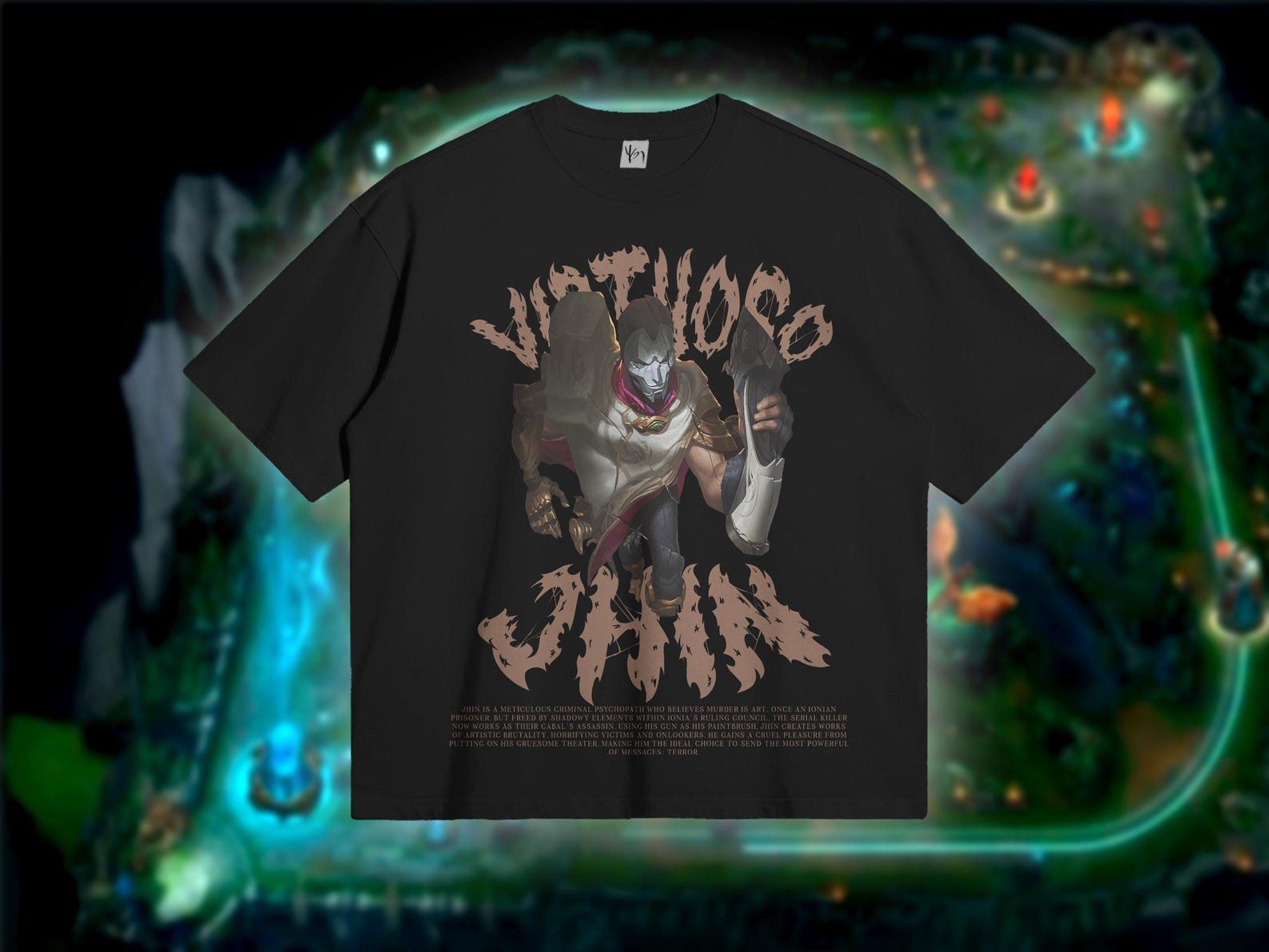 Jhin League of Legends Tshirt. Teenager Shirt Gift. Comfy Lol Tee for ...