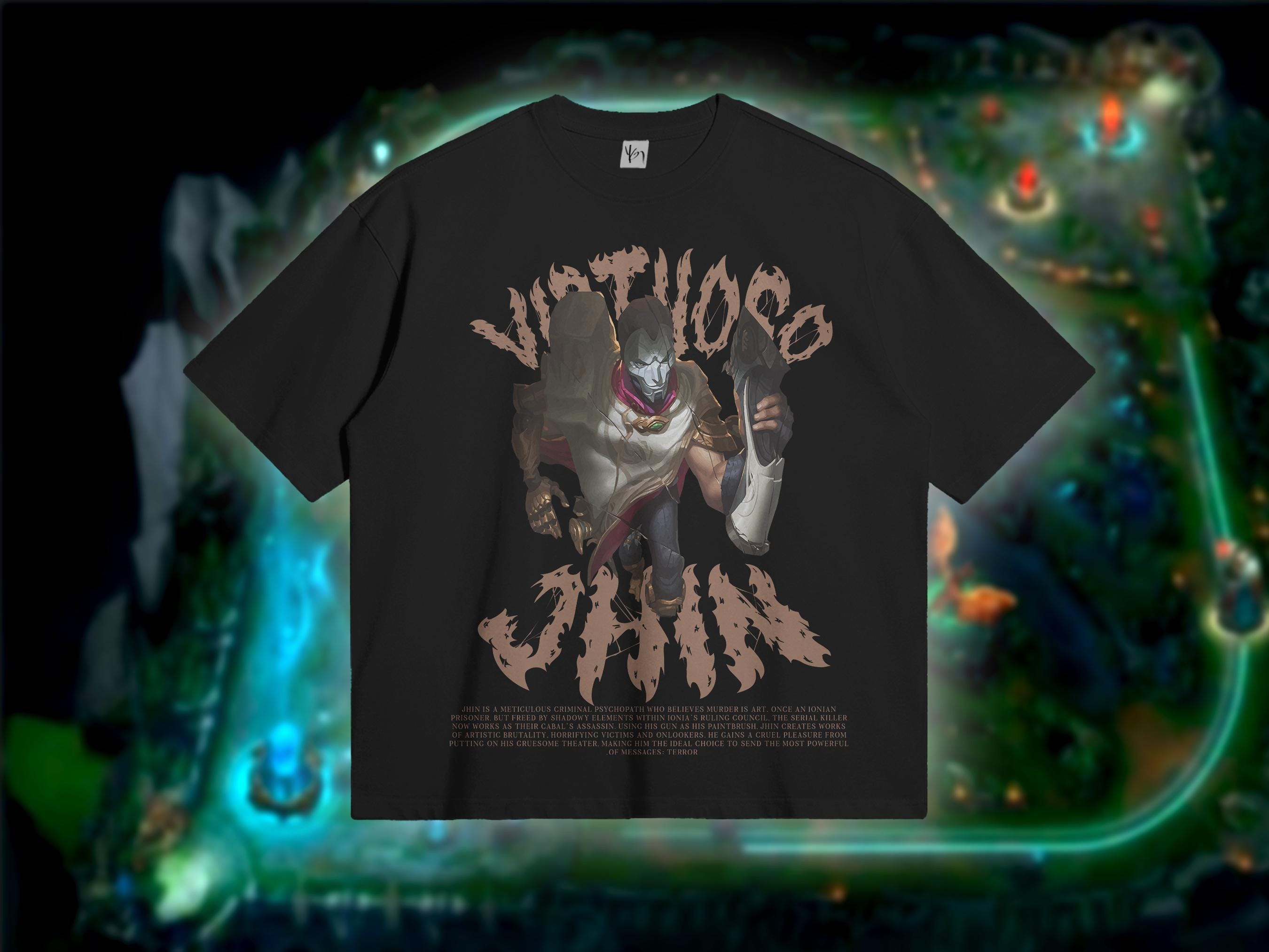 Jhin League of Legends Tshirt. Teenager Shirt Gift. Comfy Lol Tee for ...