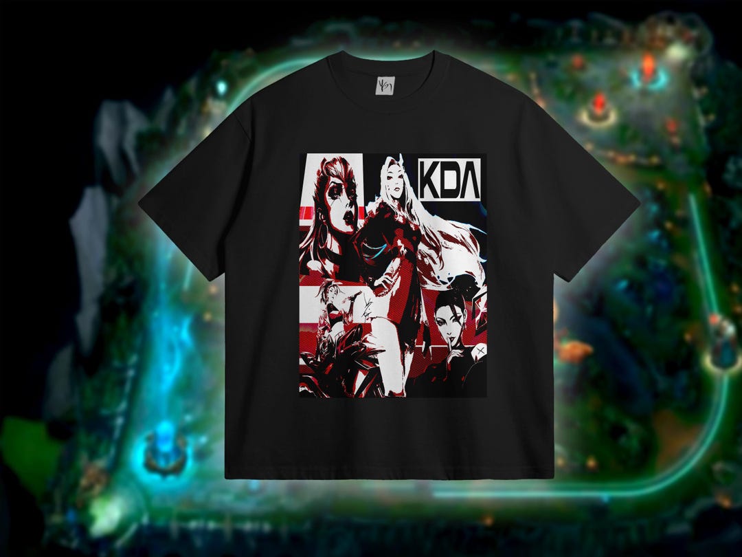 League of Legends KDA T-shirt. Akali Assassin Main Tees. Ahri Mage Main Shirt. Evelynn Assassin ...