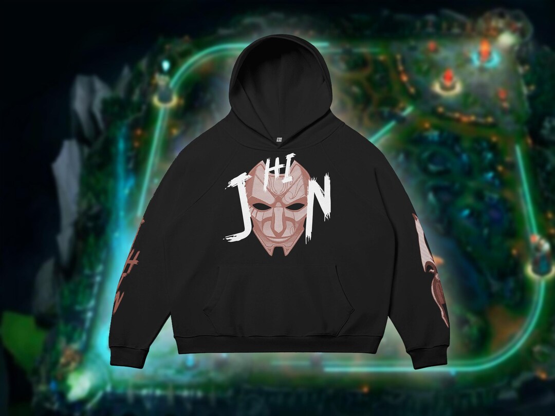 Jhin League of Legends Hoodie. Teenager Hoodie Gift. Comfy Hoodie for ...