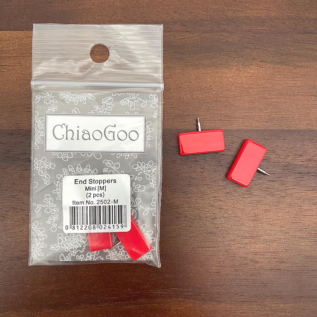Chiaogoo End Stoppers - Mini - Small - Large - Interchangeable Knitting ...