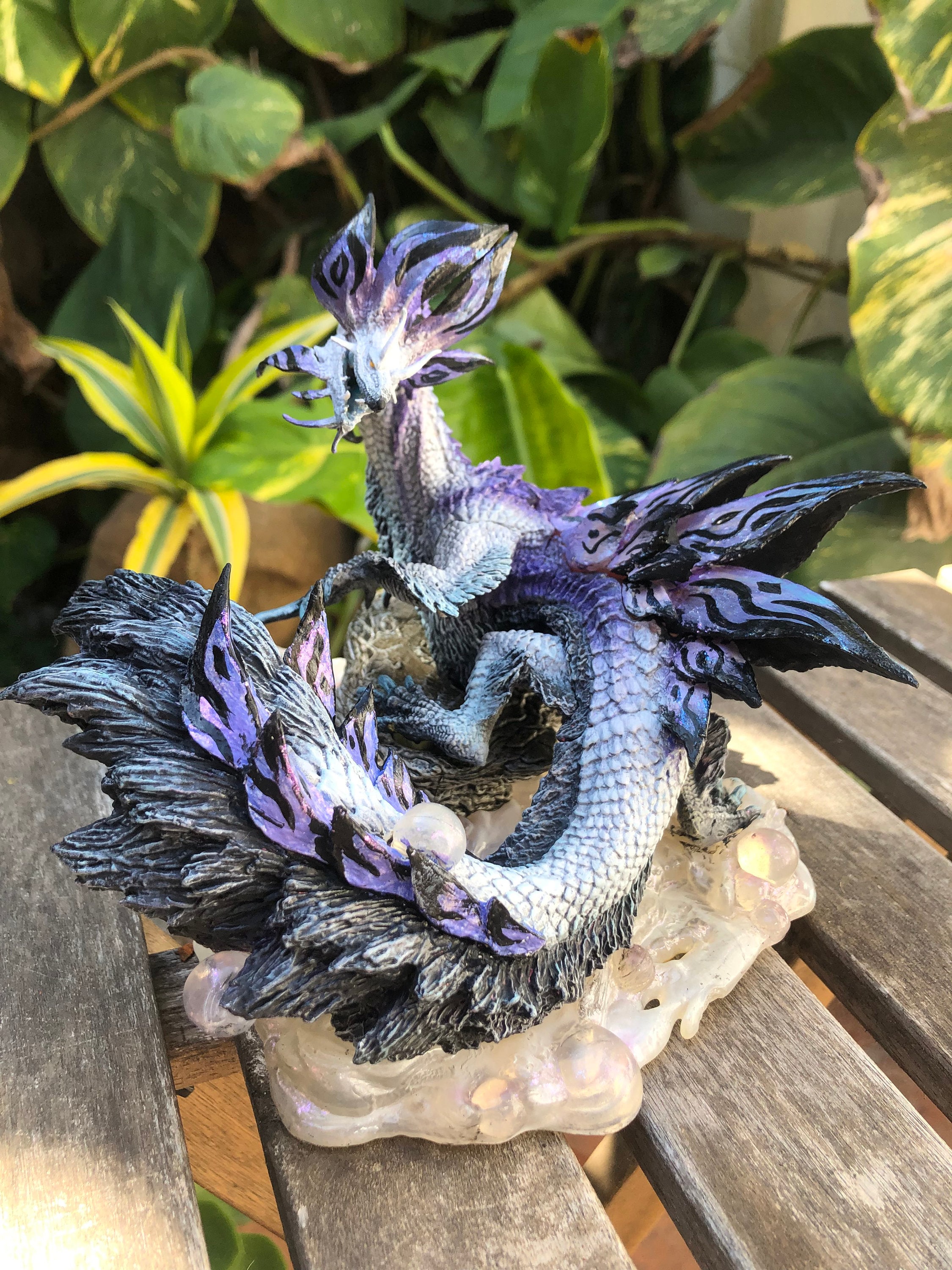 Violet Mizutsune Monster Hunter Custom Figure - Etsy