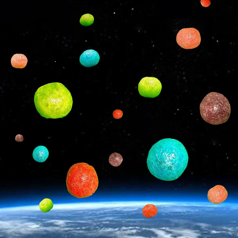 Cosmic Puff Orbs - Freeze Dried Snacks - Etsy
