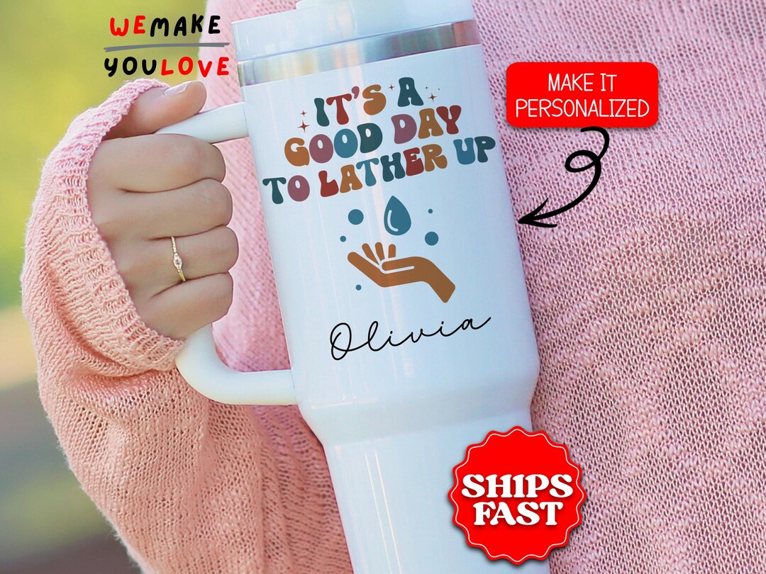 Personalized Handwashing Tumbler, Custom National Handwashing Awareness ...