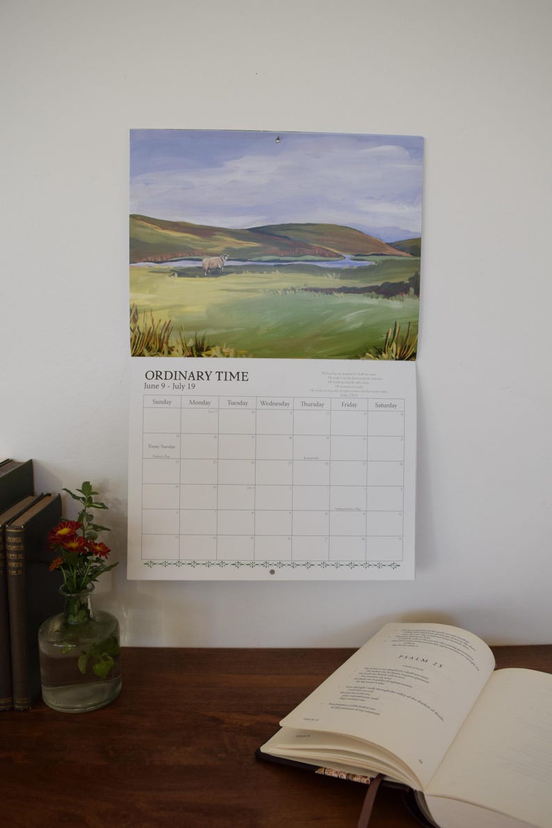 2025 Liturgical Calendar | Christian Wall Calendar | Church Year ...