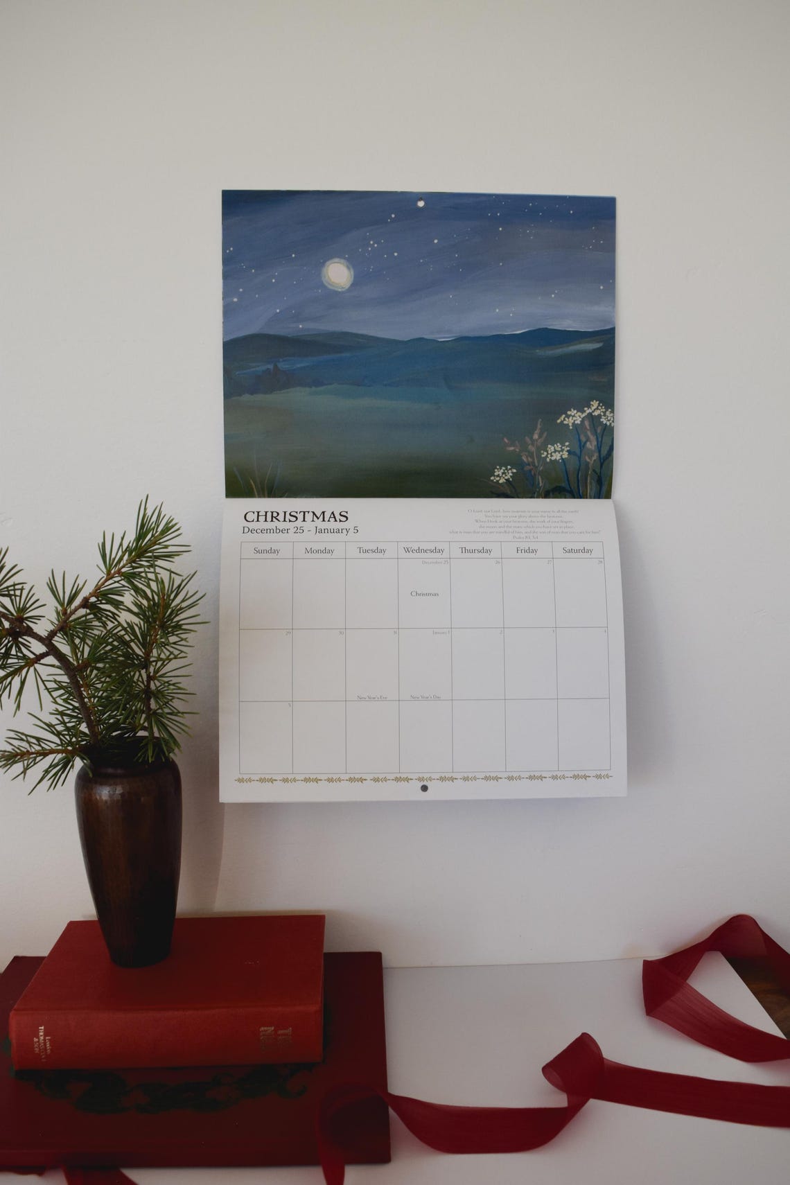 2025 Liturgical Calendar | Christian Wall Calendar | Church Year ...