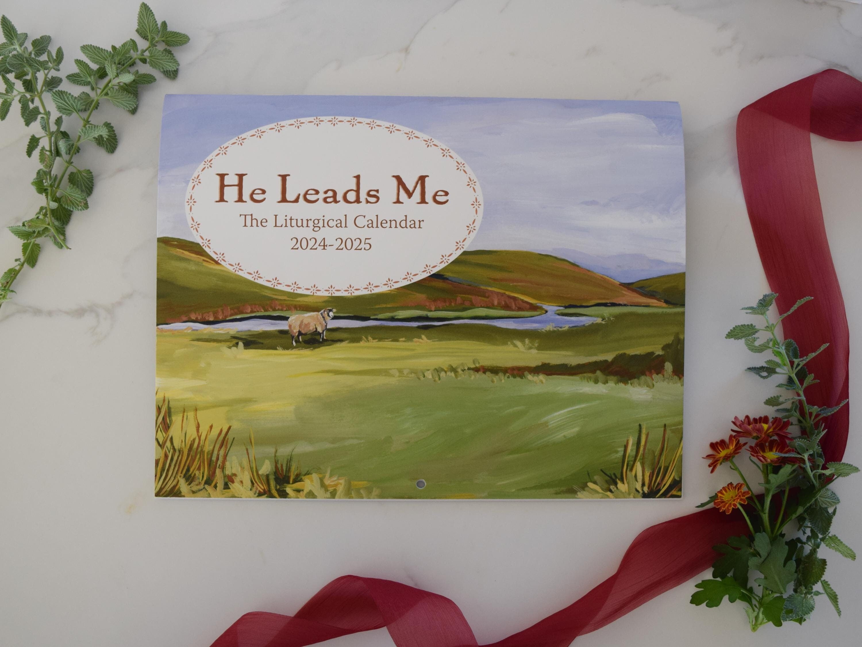 2025 Liturgical Calendar | Christian Wall Calendar | Church Year ...