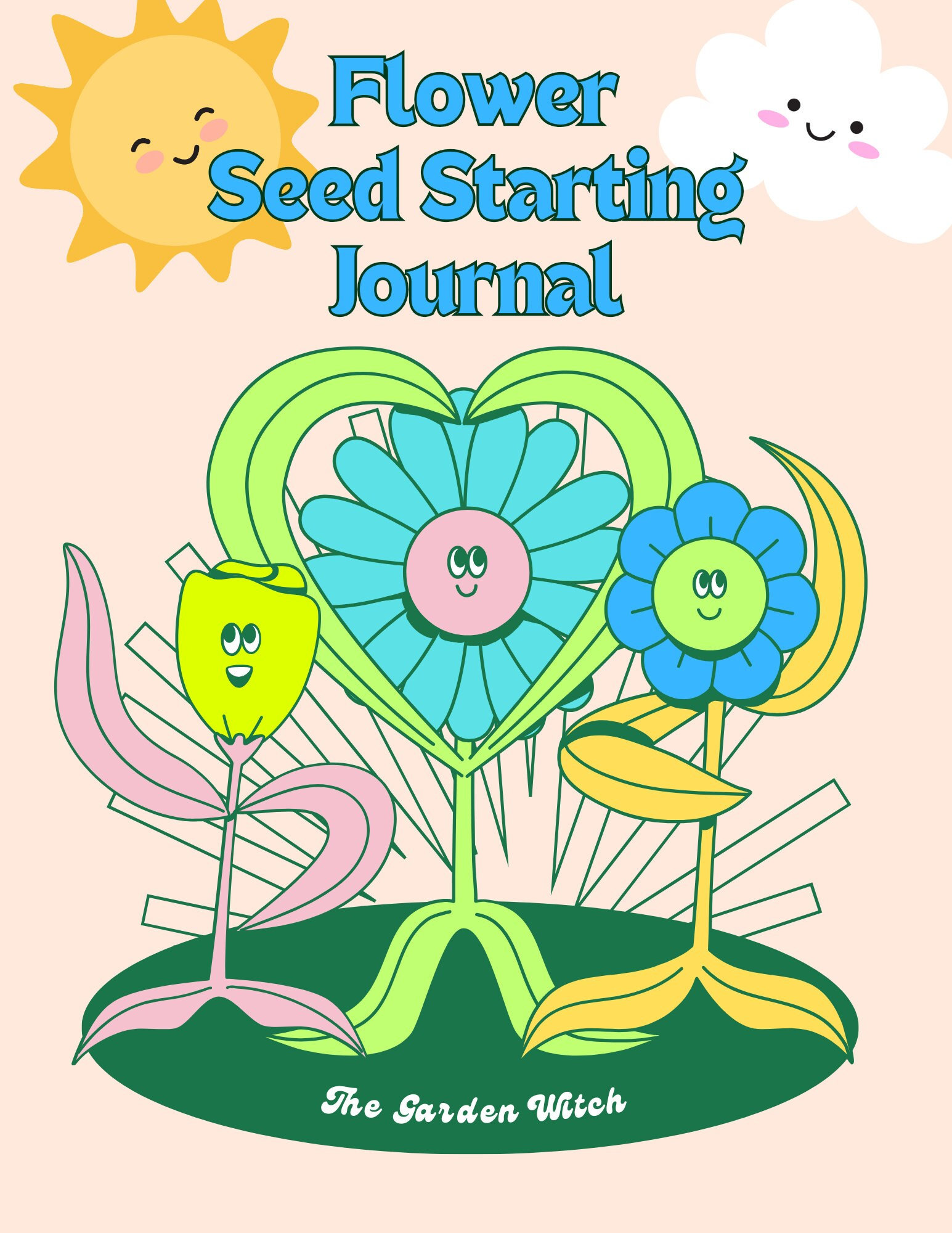 Digital, Downloadable COVER PAGE for Seed Starting Journal - Etsy