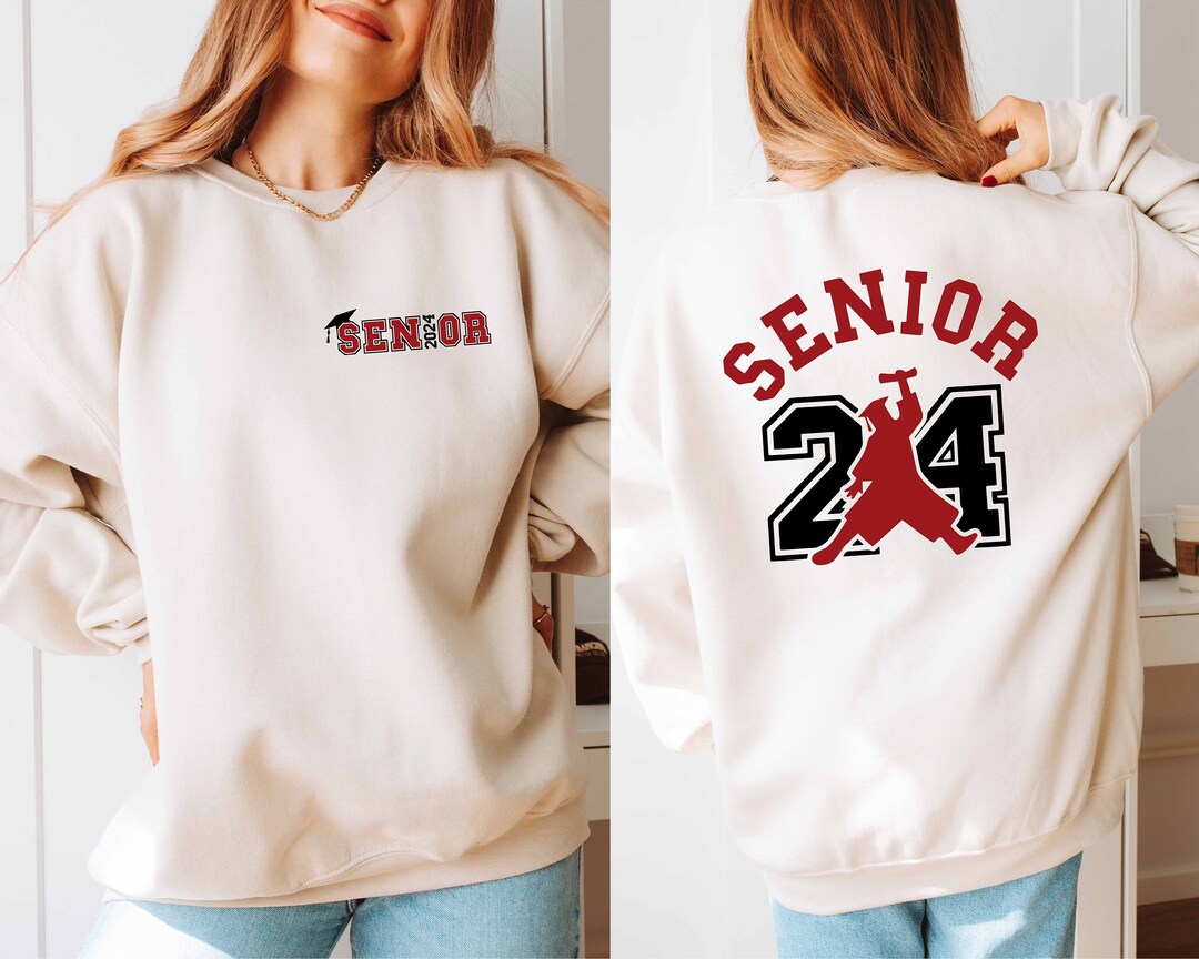 Senior Graduate 2024 Sweatshirt, Graduate 2024 Sweatshirt,proud ...