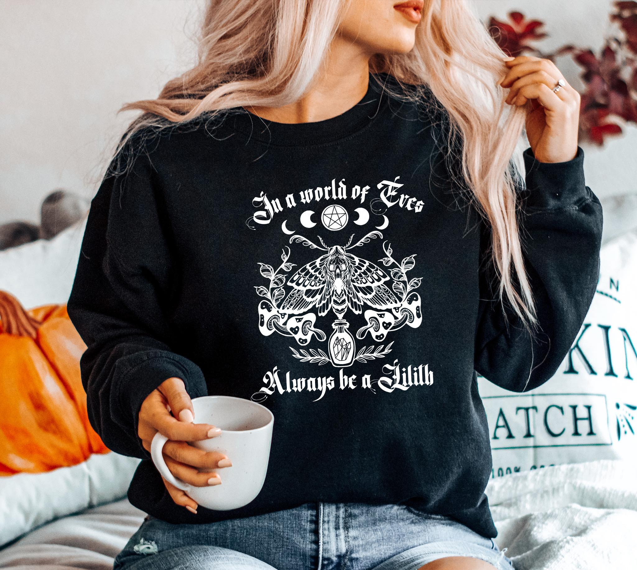 In a World Full of Eves,always Be a Lilith,pagan Goddess - Wiccan ...