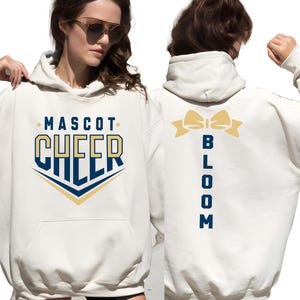 Mascot Cheer Hoodie,custom Football Hoodie,custom Sports Name ...