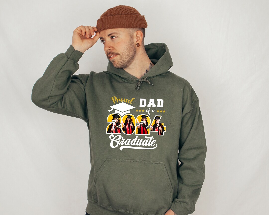 Custom Proud Family of a 2024 Graduation Photo Hoodie, Personalized ...