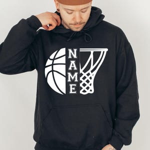 Personalized Basketball Sweatshirt,basketball Name Sweatshirt ...