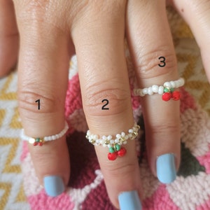 Cherry Rings - Etsy