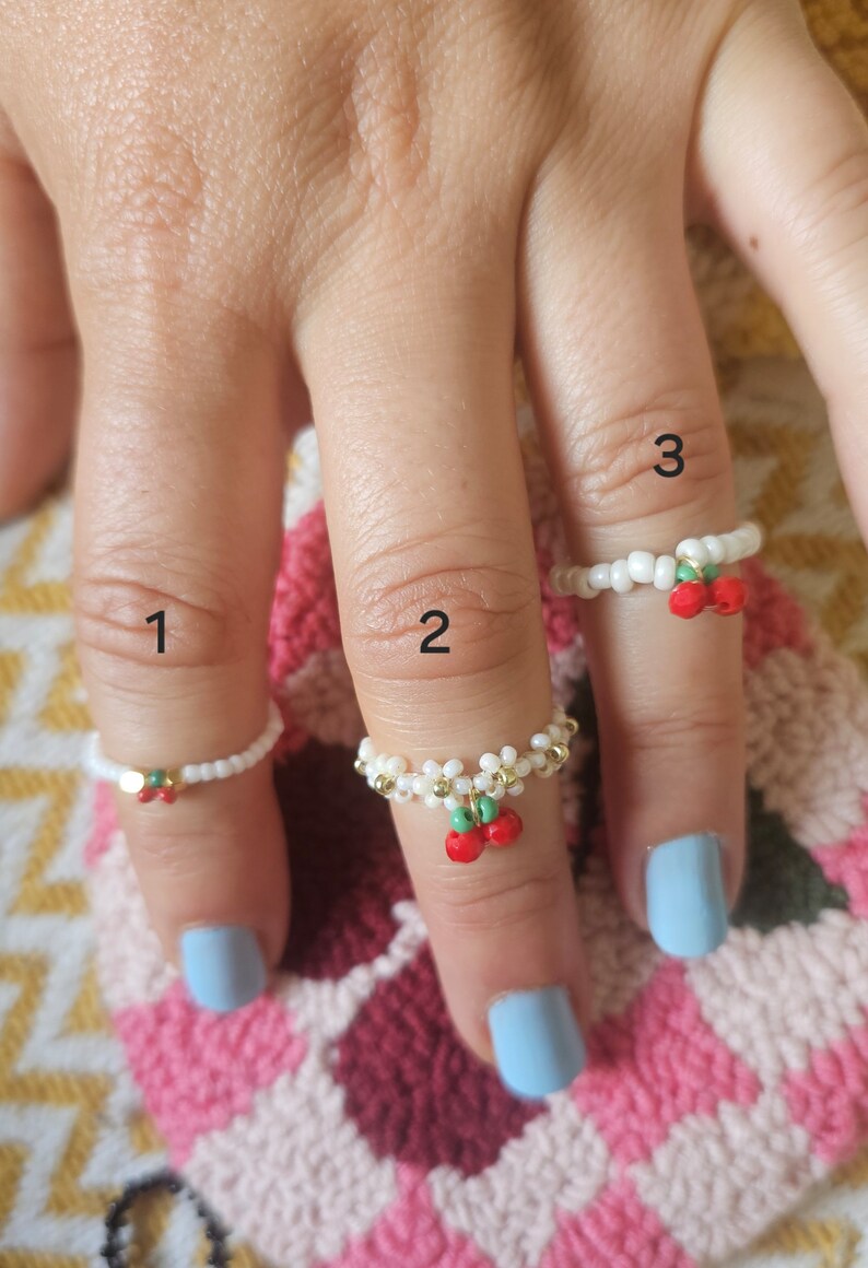 Cherry Rings - Etsy