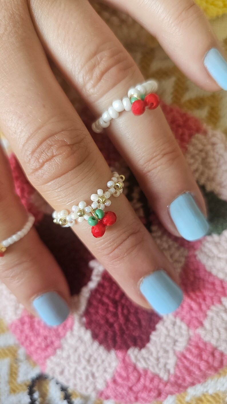 Cherry Rings - Etsy