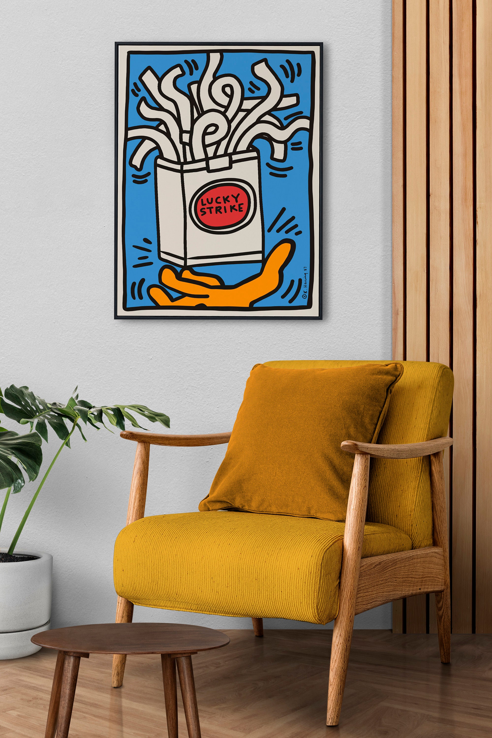 Keith Haring Print,digital Keith Haring Poster, Keith Haring Lucky ...